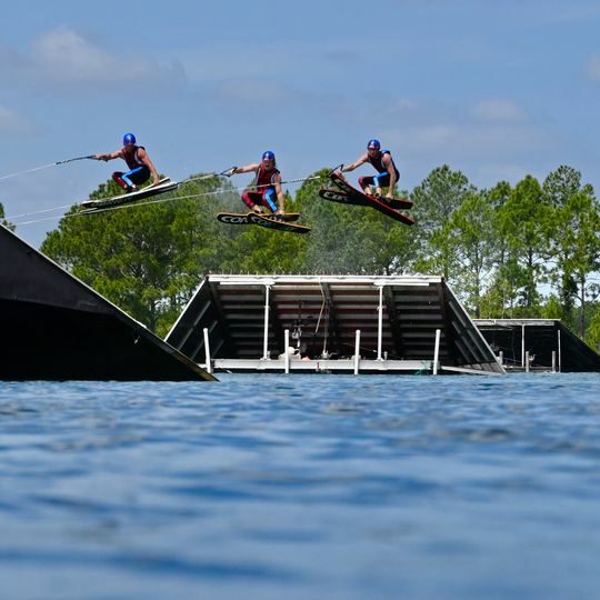 Watch: World’s First Freestyle Triple Jump | USA Water Ski
